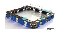 China Glead Commercial Hotel Equipment High Center of Gravity Dining Table 200kg Load Capacity Custom Size for sale