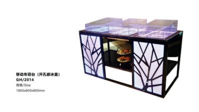 China Customized Commercial Hotel Dining Table 85-110cm Bar Height 200kg Load Capacity CE/ETL for sale