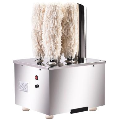 China Glead GL 1200W Commercial Glass Washer 300 Glass/h Stainless Steel Brush Head 110-240V for sale