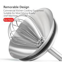 China Food Grade Stainless Steel Removable Stirring Head for Commercial Mixing Bowls Chef Machines CE for sale