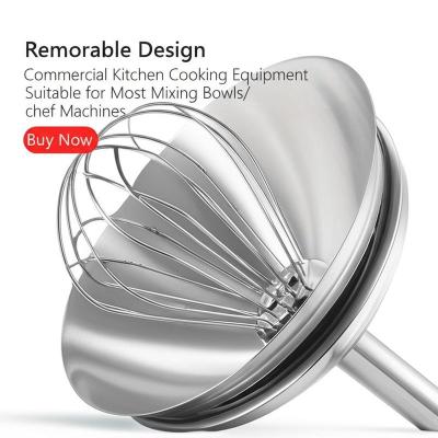 China Food Grade Stainless Steel Removable Stirring Head for Commercial Mixing Bowls Chef Machines CE for sale