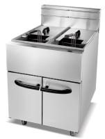 China Commercial Electric Deep Fryer Two Tank Stainless Steel 10 Segment Computer Control for sale
