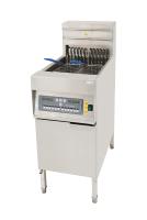 China Electric Computer Model 3 Tube Burner Commercial Deep Fryer Propane 40lb Capacity for sale