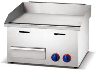 China Commercial Stainless Steel Gas Griddle 550x485x380mm 10.7KW Uniform Heating for sale