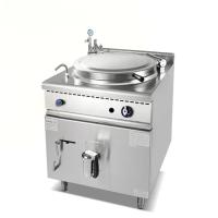 China 100L Stainless Steel Gas Jacket Boiling Pan for Commercial Uniform Heating Cooking for sale