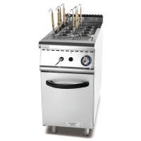 China Stainless Steel Gas Pasta Cooker 9KW Commercial Kitchen Uniform Heating for sale