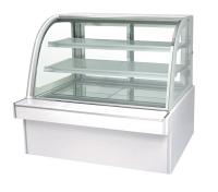 China Commercial Static Cooling European Style Cake Refrigrated Display Showcase for sale