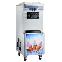 China Commercial Vertical 3 Nozzles Soft Ice Cream Machine, Stainless Steel Soft Serve Frozen Yogurt Ice Cream Making Machine for Shop for sale