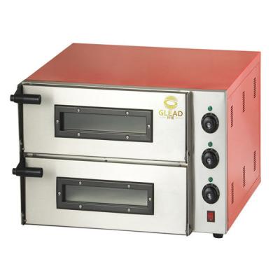 China Commercial Double Deck Electric Pizza Oven, Multi-Functional Countertop Baking Oven for Pizza, Bread & Pastry Commercial Catering Use for sale
