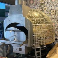 China Mosaic Hybrid Pizza Oven | Wood/Gas/Electric Triple Fuel, Outdoor Commercial & Home Pizza & Bread Toaster Oven for sale