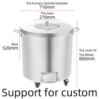 China Hot Sale Stainless Steel Tandoor Oven Commercial Clay Tandoori Oven for Restaurant for sale