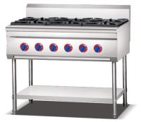 China Professional 4 Burner Stainless Steel Gas Stove with 11.8kW Power and 2800-3700Pa LPG Pressure for sale