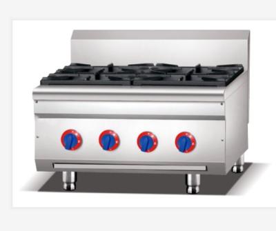 China Professional 4 Burner Stainless Steel Gas Stove with 11.8kW Power and 2800-3700Pa LPG Pressure for sale