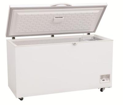 China Commercial Stainless Steel Chest Deep Freezer 386-939L Capacity with -18°C to -23°C Temperature Range for sale