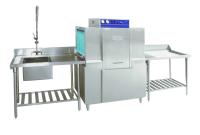 China Commercial Undercounter Dishwasher Glass Washer 380V with 20-260 Baskets/Hour Capacity for sale