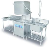China Commercial Undercounter Dishwasher Glass Washer 380V with 20-260 Baskets/Hour Capacity for sale