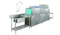China Commercial Undercounter Dishwasher Glass Washer 380V with 20-260 Baskets/Hour Capacity for sale