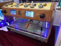 China GL-302T Touch Screen Commercial Coffee Machine 760×560×540mm 2KW 9bar Semi-Automatic Espresso Maker for sale
