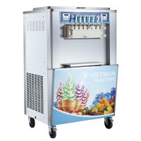 China Commercial Single Flavor Soft Serve Ice Cream Machine 28-57 L/H Production with 220V/50Hz Operation for sale