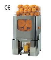 China Stainless Steel Commercial Orange Juicer Machine 120W 20 Oranges/min with Cabinet for Food Processing for sale