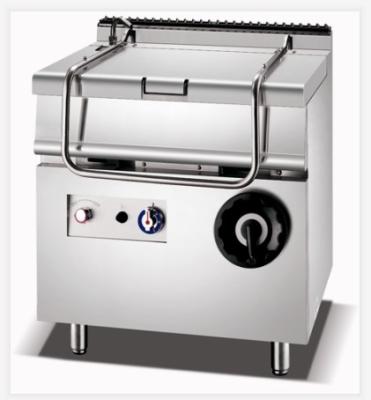 China 80L 60L Commercial Electric Boiling Kettle & Tilting Bratt Pans - 12KW 380V Stainless Steel Cooking Equipment for sale