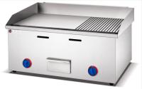 China Commercial Table Top Electric & Gas Griddle with 8mm Cast Iron Plate and 50-300°C Temperature Range for sale