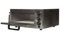 China Commercial Electric Pizza Oven Stone Base Double Deck 2000W-3000W 350°C Baking Equipment for sale