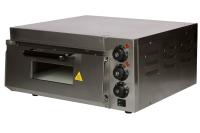 China Commercial Electric Pizza Oven Stone Base Double Deck 2000W-3000W 350°C Baking Equipment for sale