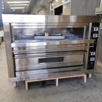 China Commercial 2-Deck 4-Pan Electric Bread Oven 380V 13.2kW with 400℃ Temperature Range and Customizable Baking Options for sale