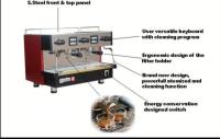 China GL-11.2 Semi-Automatic Commercial Coffee Machine with 11L Boiler and 3.75KW Power for Hotels for sale