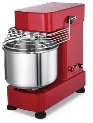 China GL-SSD10D 0.75Kw 10L Stainless Steel Spiral Dough Mixer with 5KG Capacity for Bakeries for sale