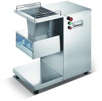 China Commercial Meat Slicer Strip Cutter Machine 800Kg/H Capacity with 220V/380V Options and Stainless Steel Construction for sale