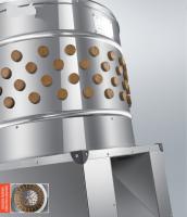 China TM Series Poultry Plucking Machine 0.75-1.5Kw 8-14Kg/H Capacity for Chicken Duck Goose Quail for sale