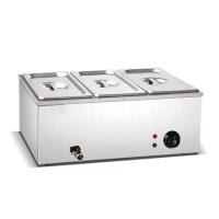China Stainless Steel Commercial Electric Buffet Food Warmer with 1.5KW Power and 20-80℃ Temperature Range for sale