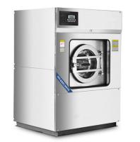 China Stainless Steel Commercial Laundry Washing Machine 15-100kg Capacity with 350G Force Extraction for sale