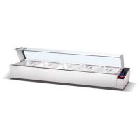 China Electric Buffet Bain Marie Food Warmer 1.5KW 220V with LCD Temperature Control 20-80℃ for sale