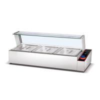 China Electric Buffet Bain Marie Food Warmer 1.5KW 220V with LCD Temperature Control 20-80℃ for sale