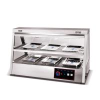 China Hot Food Display Cabinet with Dual-Layer Glass 30-85°C Temperature Control for Restaurants for sale