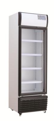 China 465L Glass Door Beverage Display Cooler - 675×670×2150mm Dimensions, -1°C to -8°C Temperature Range for sale