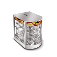 China Commercial Food Warmer Display Case 30-85°C Temperature Range with 1.5KW Power and CE Certification for sale