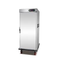 China Mobile Commercial Food Warmer Cabinet with Wheels - Stainless Steel 220V 2.62KW - 5 to 22 Layer Capacity for sale