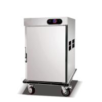 China Mobile Commercial Food Warmer Cabinet with Wheels - Stainless Steel 220V 2.62KW - 5 to 22 Layer Capacity for sale