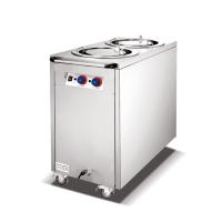 China Commercial Plate Warmer Cabinet Trolley 450×910×770mm with 0.8KW Heating and 30-80°C Temperature Control for sale