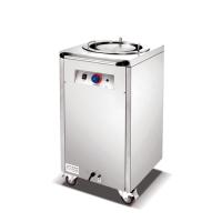 China Commercial Plate Warmer Cabinet Trolley 450×910×770mm with 0.8KW Heating and 30-80°C Temperature Control for sale