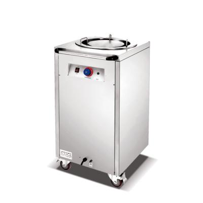 China Commercial Plate Warmer Cabinet Trolley 450×910×770mm with 0.8KW Heating and 30-80°C Temperature Control for sale