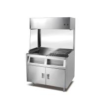 China Commercial Chip Warmer Display Case 220-240V with LED Lighting - Counter Top & Standing Models 330mm to 1570mm for sale