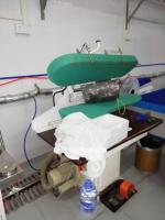 China WJT-125 Commercial Laundry Pressing Machine 1200x1100x1500mm with 0.4-0.6MPa Pressure for Hotels for sale