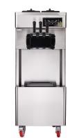 China Three Flavor Soft Serve Ice Cream Machine 18-36L/H Capacity with 1600-2450W Power and CE Certification for sale
