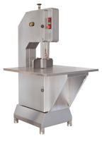 China Stainless Steel Commercial Meat Bone Saw - 380V 1.5kW Industrial Food Processing Equipment with 300-650mm Blade Options for sale