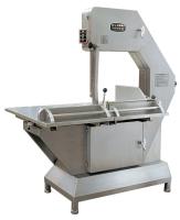 China Stainless Steel Commercial Meat Bone Saw - 380V 1.5kW Industrial Food Processing Equipment with 300-650mm Blade Options for sale